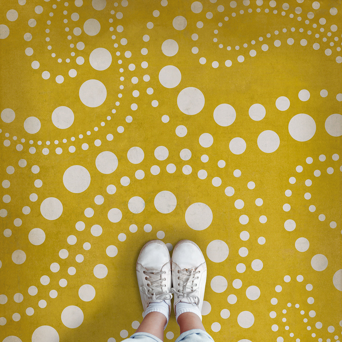 Vintage Vinyl Floorcloth Rug (Pattern 12 Rise And Shine) – The Rug District