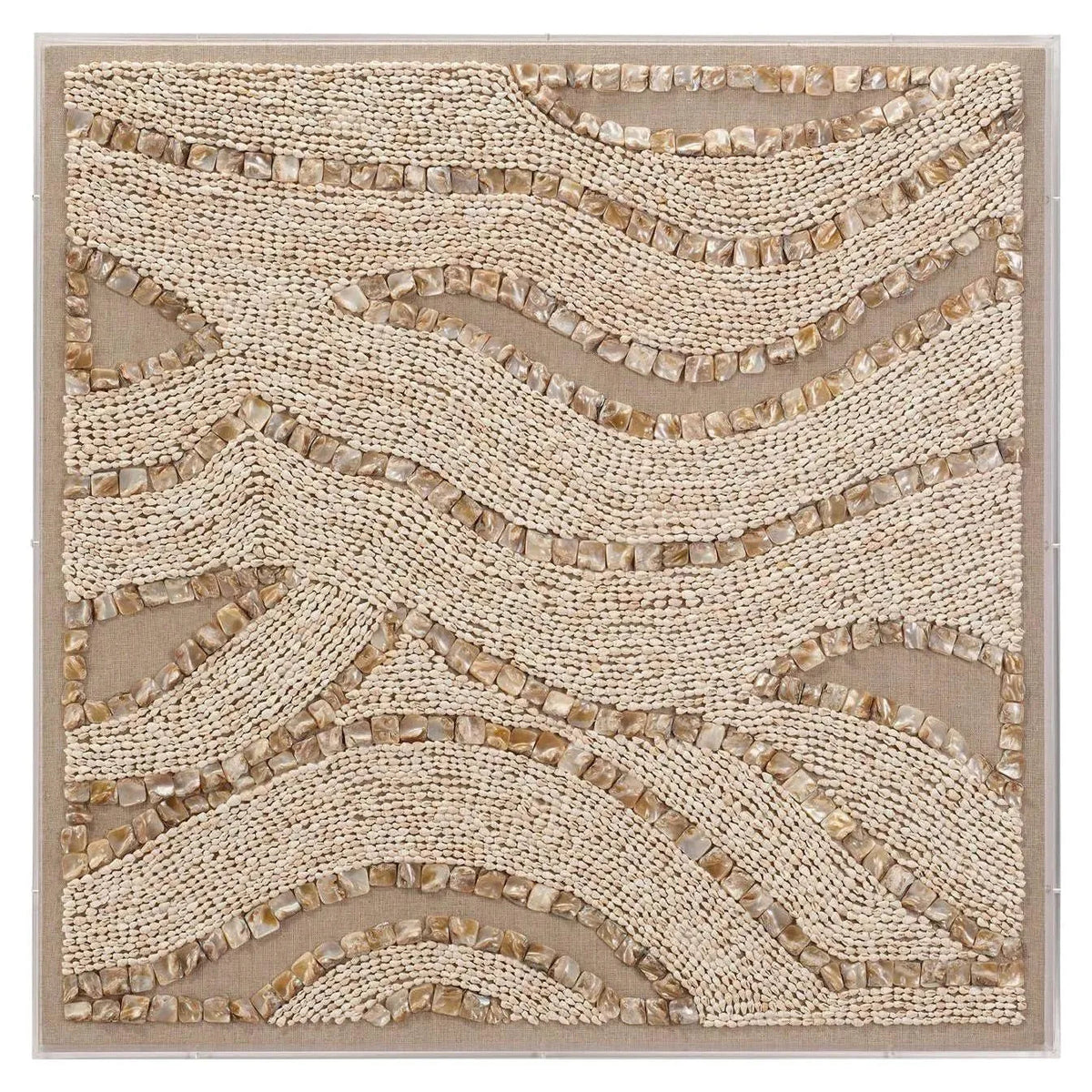 Big Wave Shell Wall Art | Jamie Young Company – The Rug District